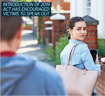 Sevenfold increase in reports of stalking - PressReader