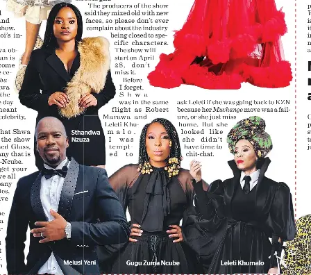 Where have all the celebs ekhezethen­i gone? - PressReader