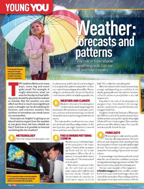 Weather: forecasts and patterns - PressReader