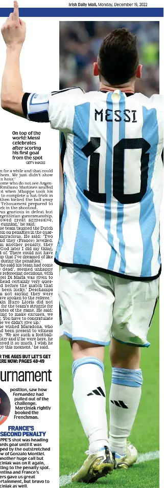Argentina boss wants to have Messi at NEXT World Cup! - PressReader