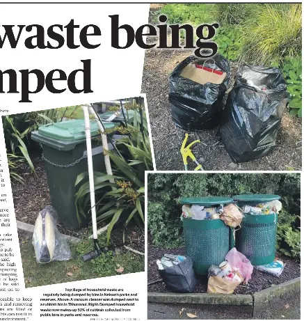 Household waste being illegally dumped - PressReader