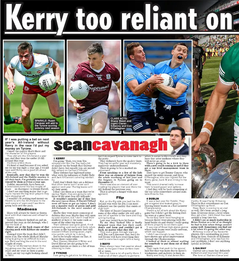 Kerry too reliant on Cliffords to dominate - PressReader