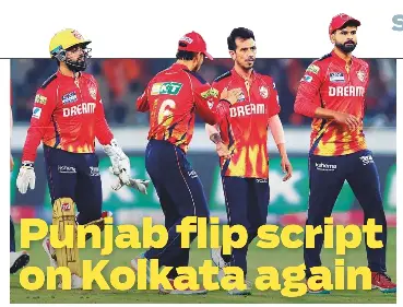Punjab flip script on Kolkata again - PressReader