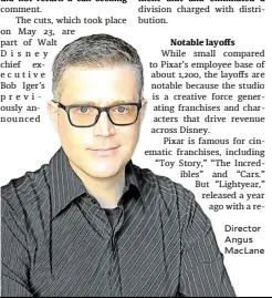 Disney’s Pixar targets ‘Lightyear’ execs among 75 job cuts - PressReader