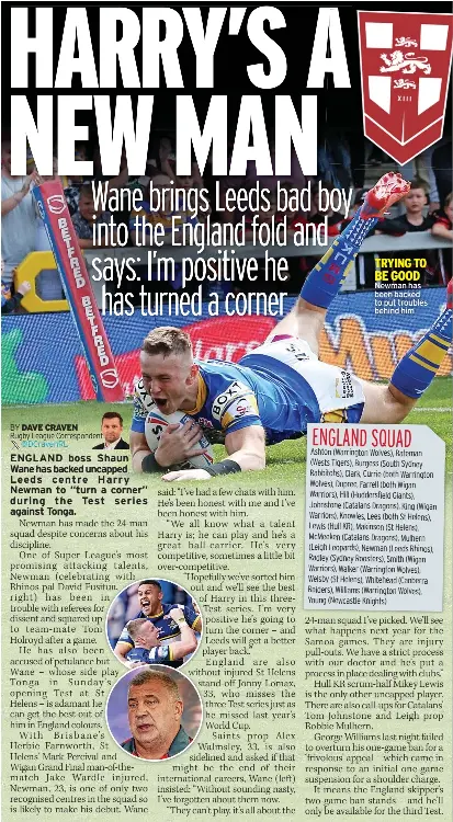 HARRY’S A NEW MAN - PressReader