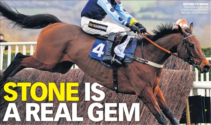 STONE IS A REAL GEM - PressReader