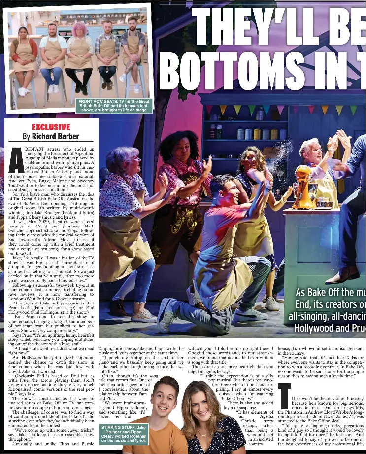 THEY’LL BE NO SOGGY BOTTOMS IN THIS THEATRE - PressReader