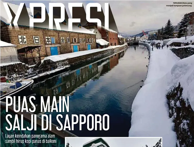 PUAS MAIN SALJI DI SAPPORO - PressReader