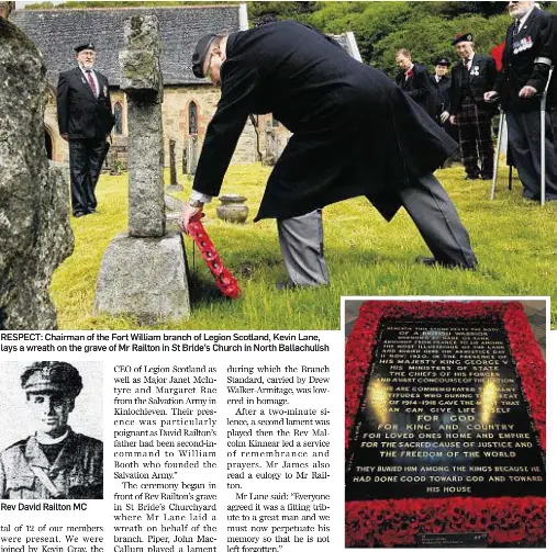 Man behind idea of tomb of unknown warrior honoured - PressReader