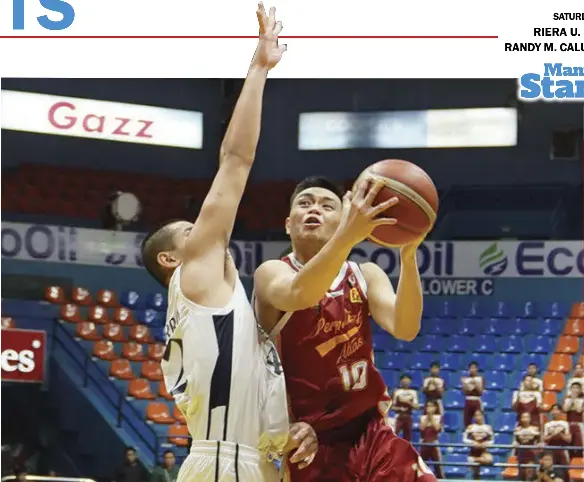 Perpetual outduels Letran, nails semis seat, top spot - PressReader