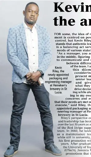 Kevin Riley: Mastering the art of leadership - PressReader