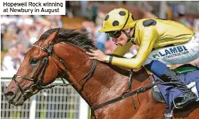 Rock has a solid Hope in Bath run - PressReader