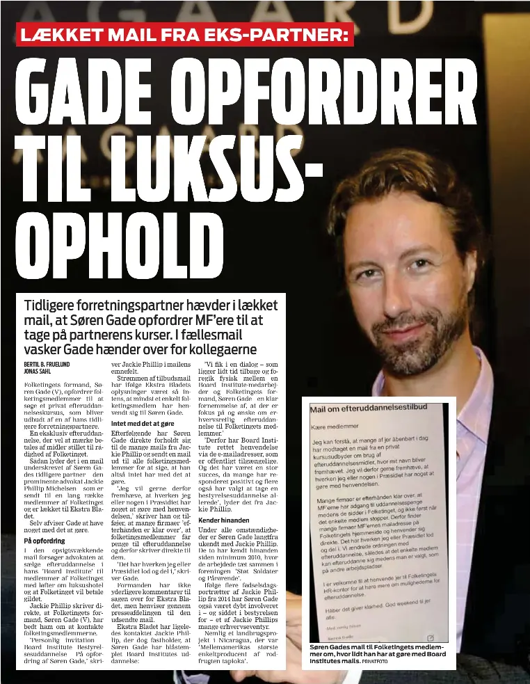 GADE OPFORDRER TIL LUKSUSOPHO­LD - PressReader