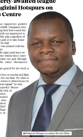 Coach Mthunzi back at Rangers - PressReader