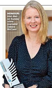 Mail journalist Debbie’s work secures top award - PressReader