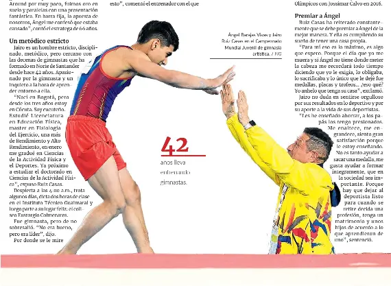 Jairo Ruiz Casas, el hombre detrás del éxito de la gimnasia rojinegra ...