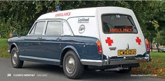 Austin 3-Litre Ambulance - PressReader