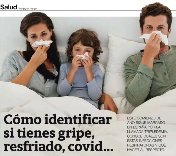 Cómo identifica­r si tienes gripe, resfriado, covid… - PressReader