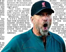 Klopp faces fight to regain Anfield’s trust - PressReader