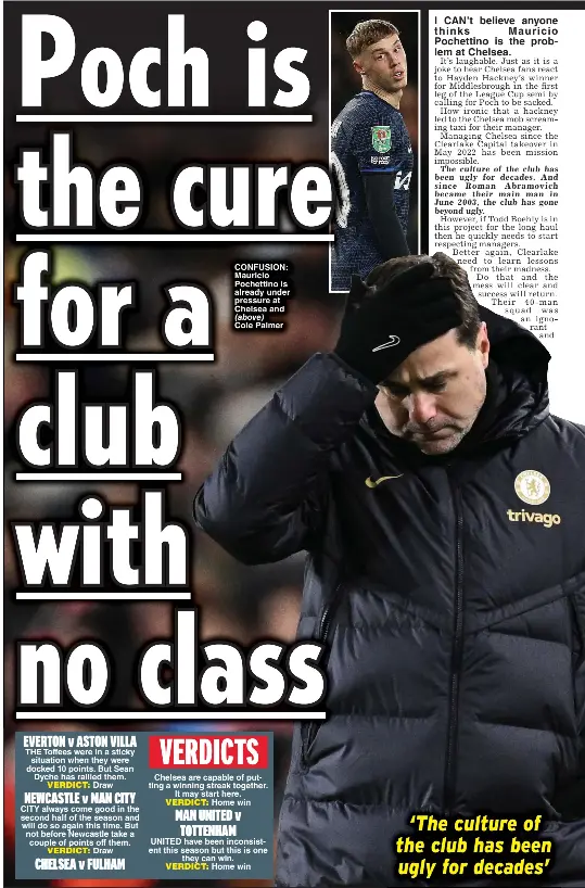 Poch is the cure for a club with no class - PressReader