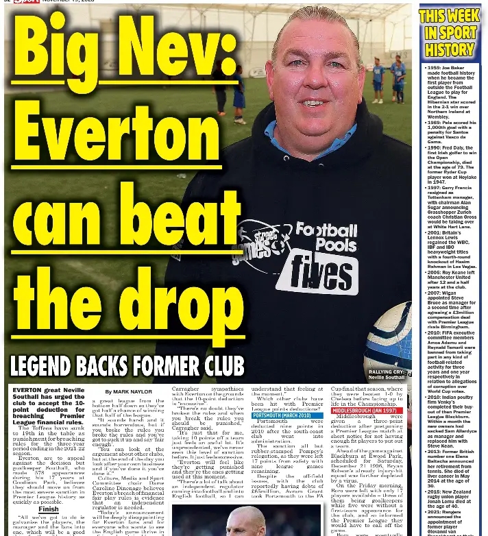 Big Nev: Everton can beat the drop - PressReader
