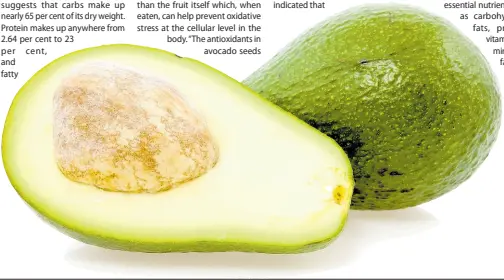The avocado seed – to eat or not to eat? - PressReader