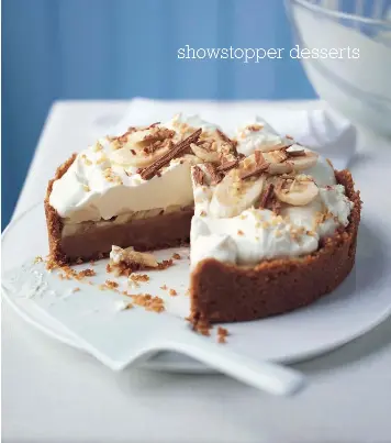 Peanut butter banoffee pie - PressReader