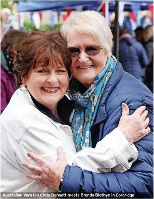 Vera super fan meets star on trip of a lifetime - PressReader