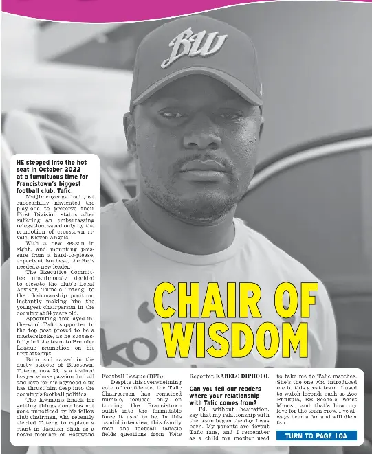 CHAIR OF WISDOM - PressReader