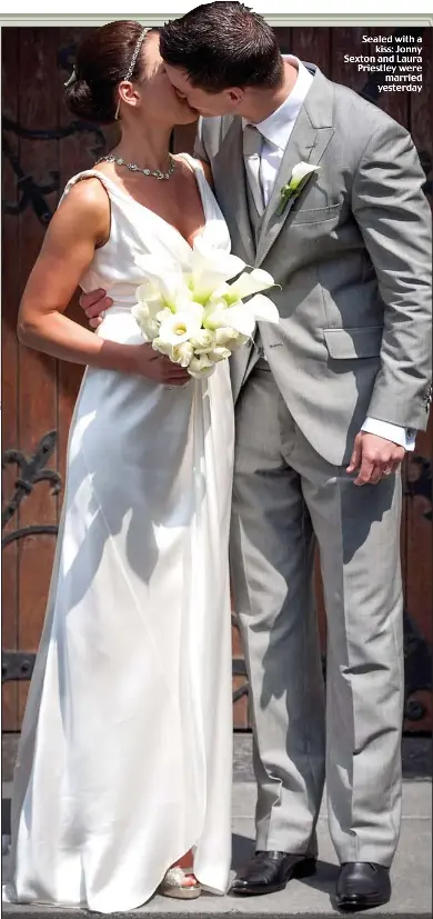 After 14 years together, yesterday Ireland’s shyest rugby star married ...