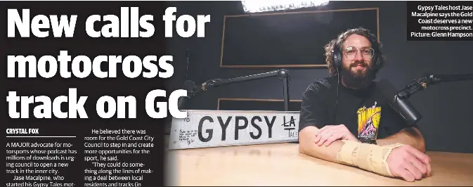 New calls for motocross track on GC - PressReader