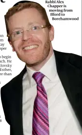 Ilford rabbi lls vacancy at orehamwood­minyan - PressReader