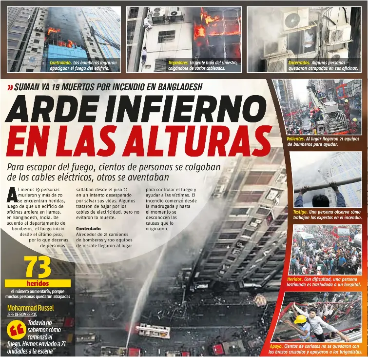 ARDE INFIERNO EN LAS ALTURAS - PressReader