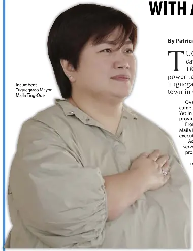 LEADING TUGUEGARAO WOMAN’S TOUCH WITH A - PressReader