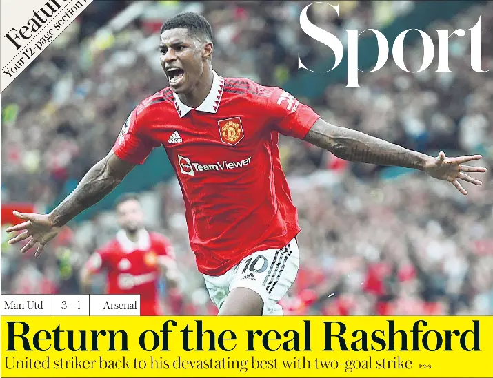 Return of the real Rashford - PressReader