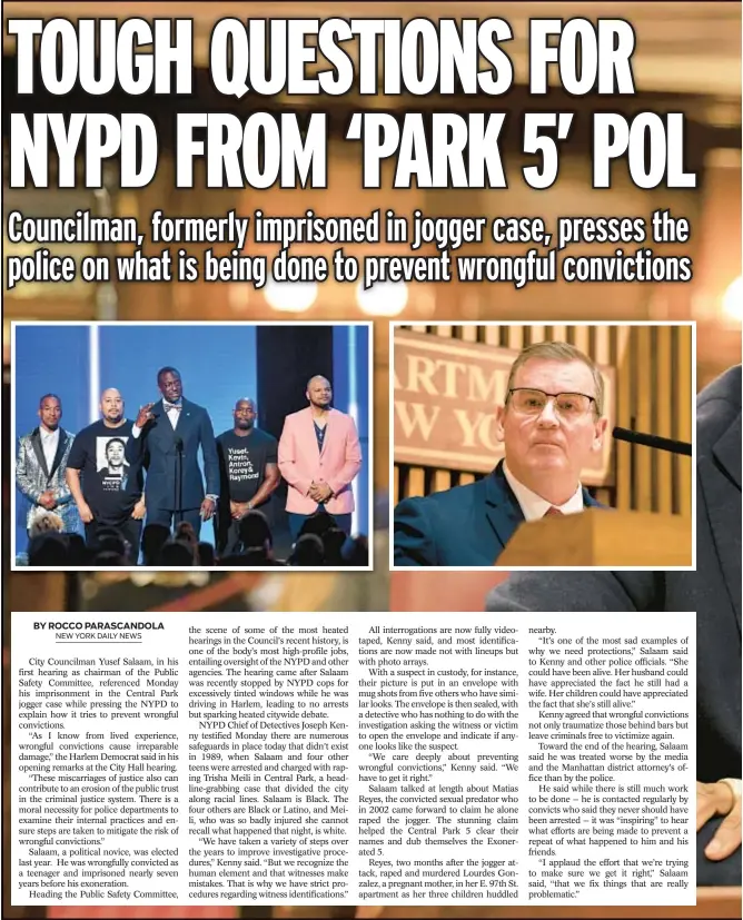 TOUGH QUESTIONS FOR NYPD FROM ‘PARK 5’ POL - PressReader