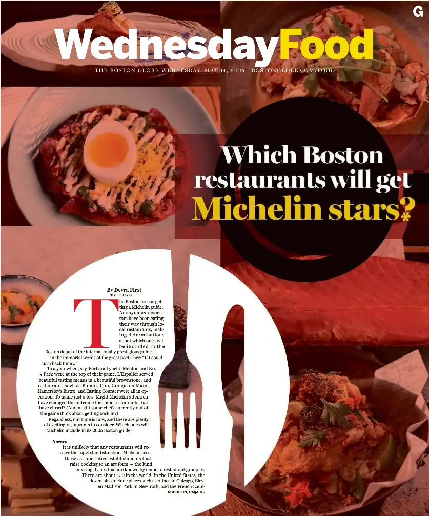 Which Boston restaurant­s will get Michelin star? - PressReader