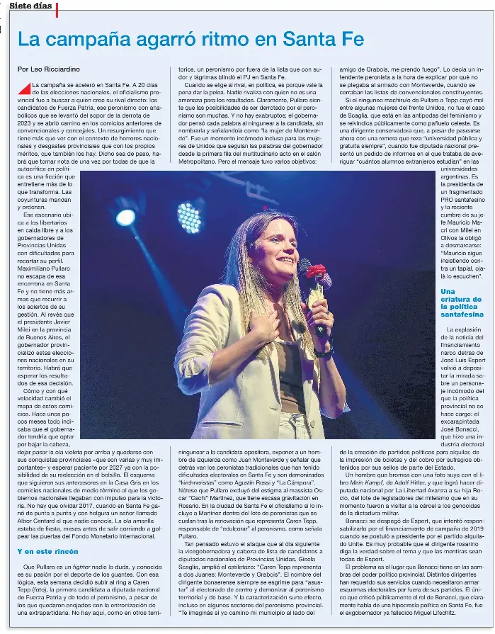La campaña agarró ritmo en Santa Fe - PressReader