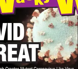 COVID THREAT - PressReader