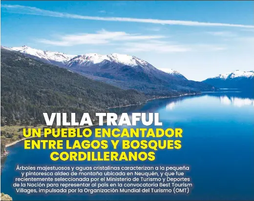 VILLA TRAFUL UN PUEBLO ENCANTADOR ENTRE LAGOS Y BOSQUES CORDILLERA­NOS ...