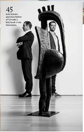 Loïc Gouzer and Alex Rotter of Christie’s kick back in the Hamptons ...