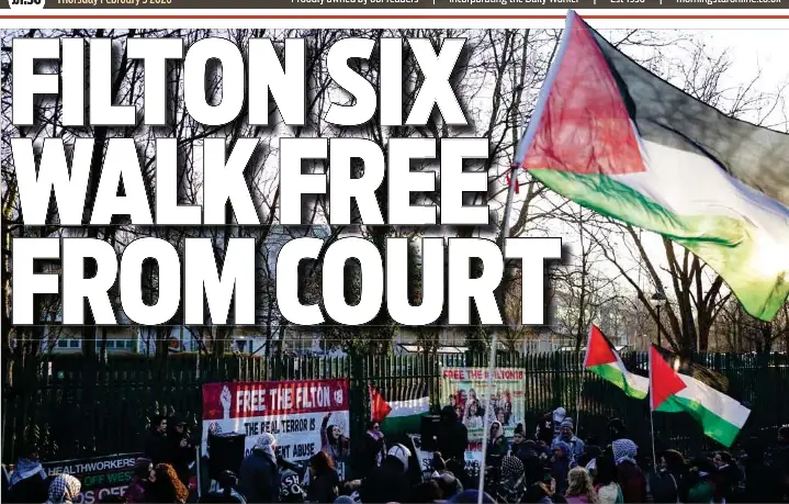 FILTON SIX WALK FREE FROM COURT - PressReader