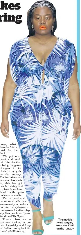 Ruff Tung makes plus size alluring - PressReader