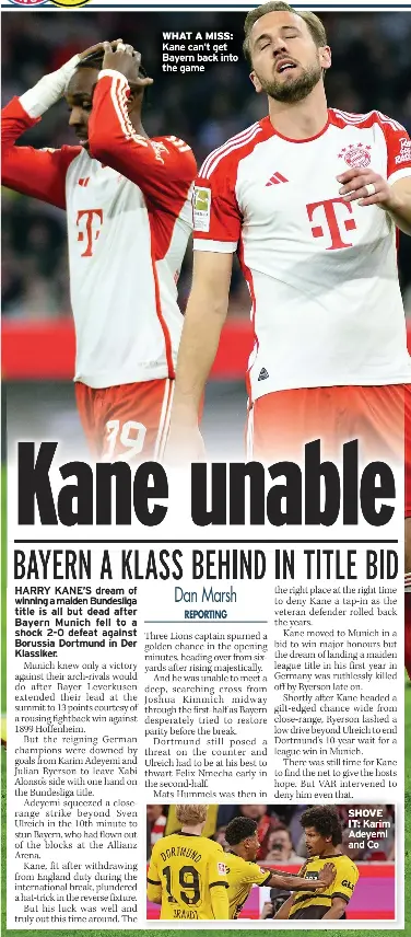 Kane unable - PressReader