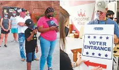 Howan avalanche of early votes is transformi­ng the 2020 election ...