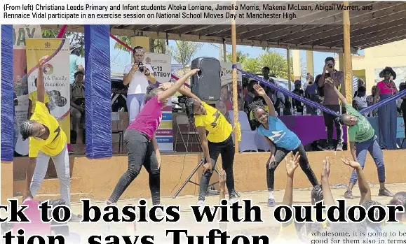 Go back to basics with outdoor recreation, says Tufton - PressReader