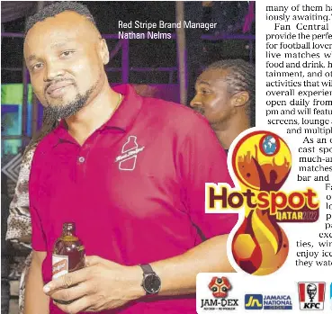 Cool brew Red Stripe brings good vibes to World Cup watch parties - PressReader