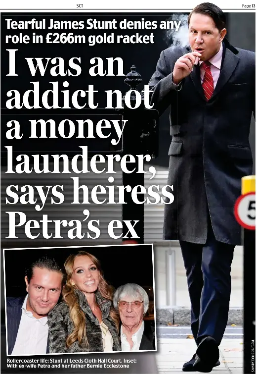 I was an addict not a money launderer, says heiress Petra’s ex ...