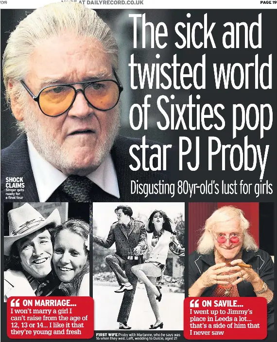 The sick and twisted world of Sixties pop star PJ Proby - PressReader