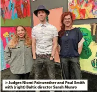 Baltic opens up again for local artists - PressReader